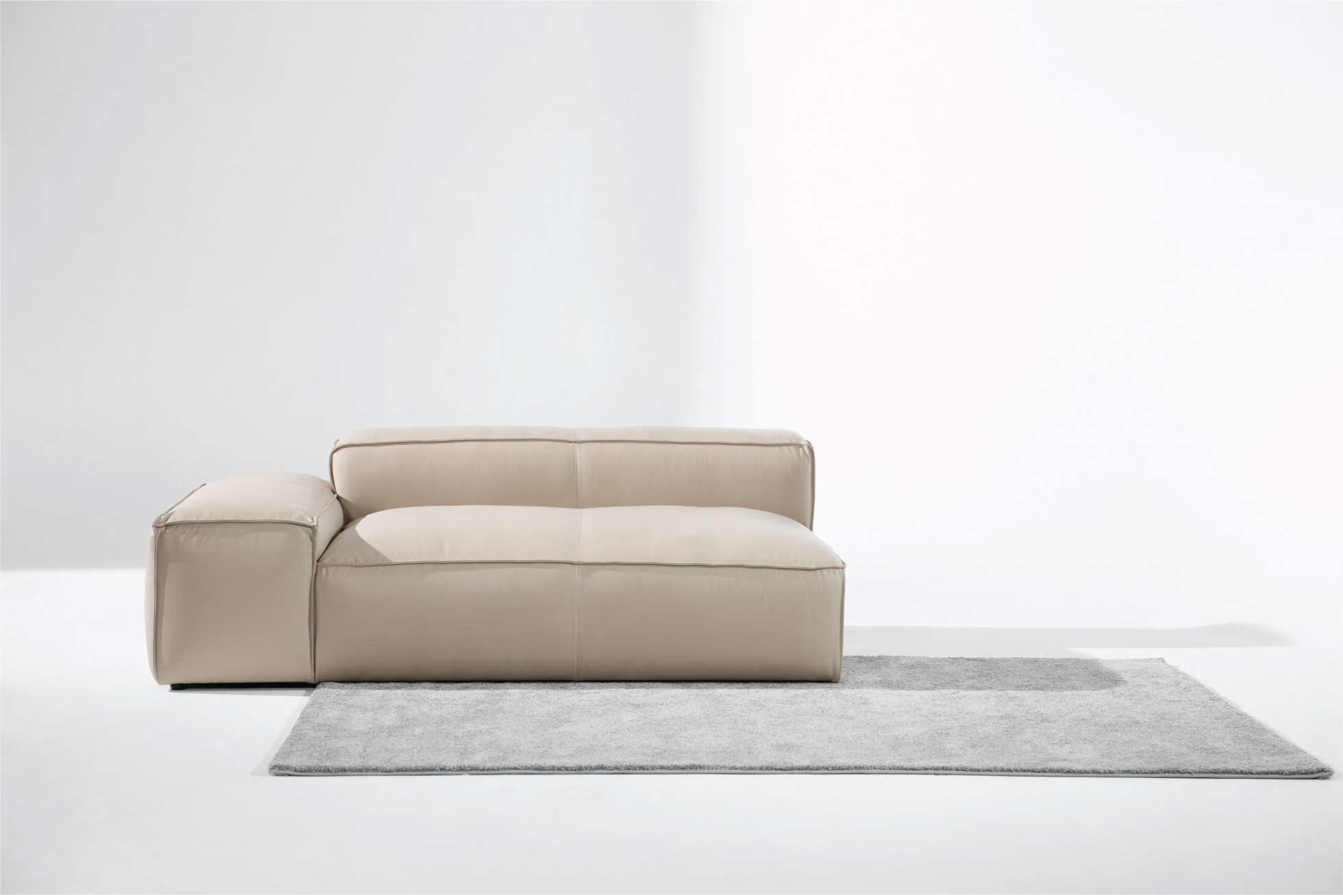 MODULAR LEATHER SOFA 1 SEATER