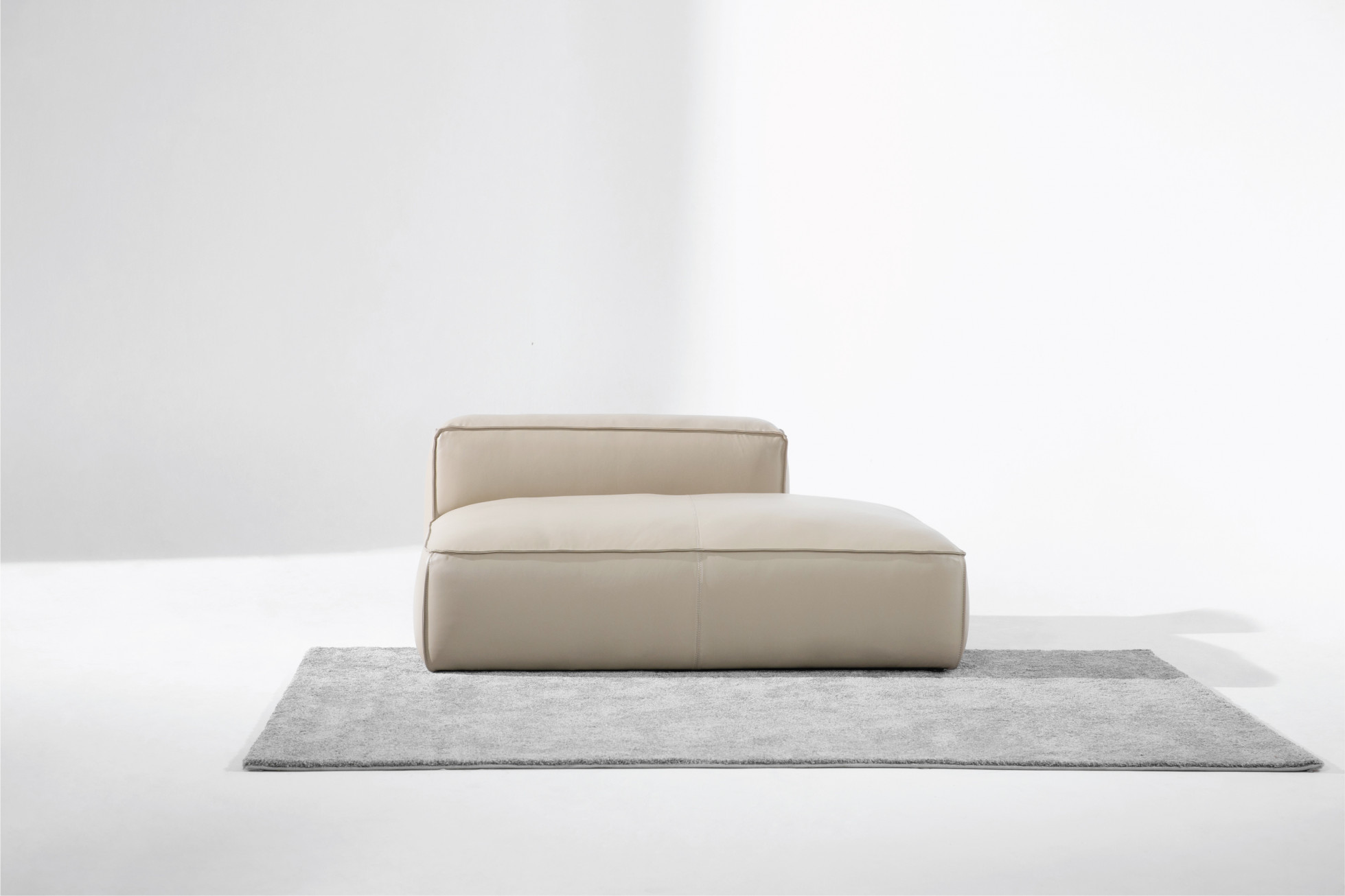 MODULAR LEATHER SOFA 1 SEATER